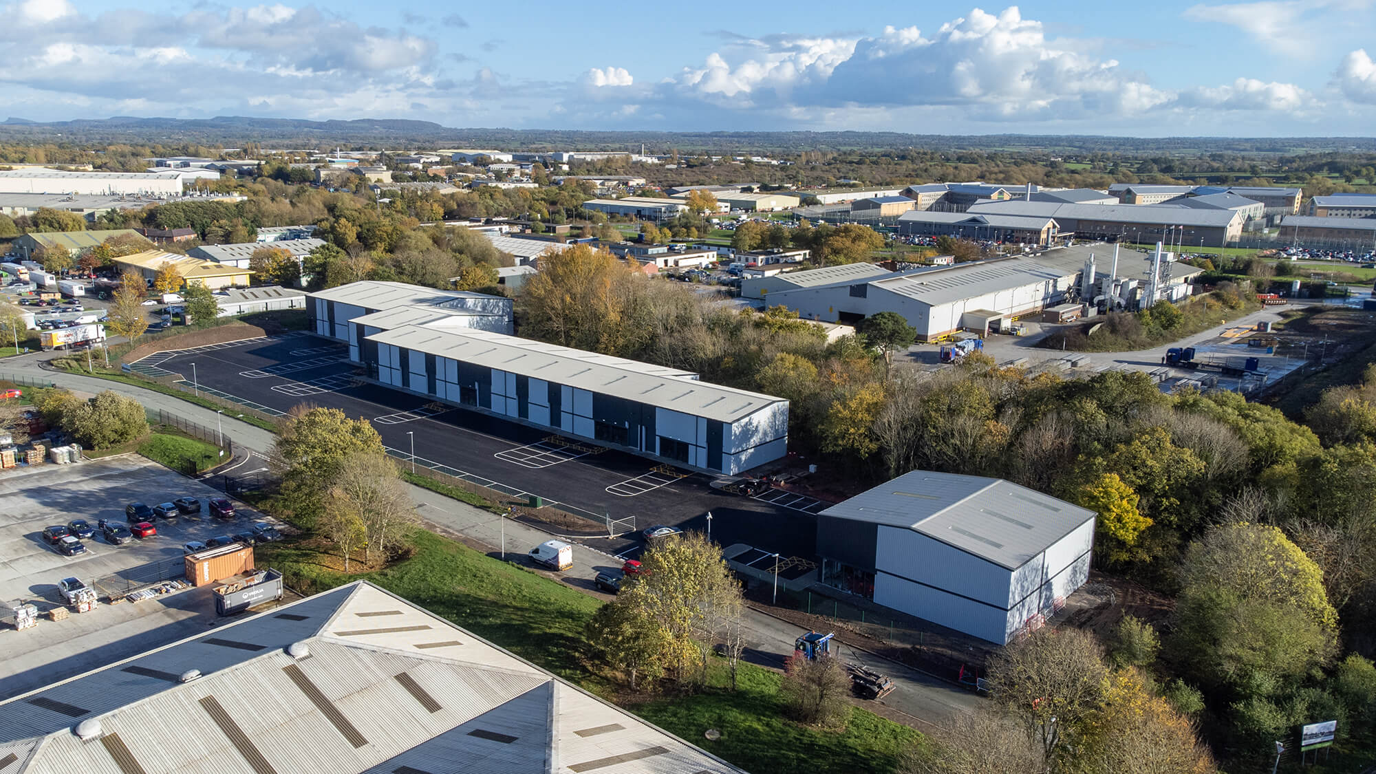 Wrexham Point New Build Industrial Units To Let | FI Real Estate Management
